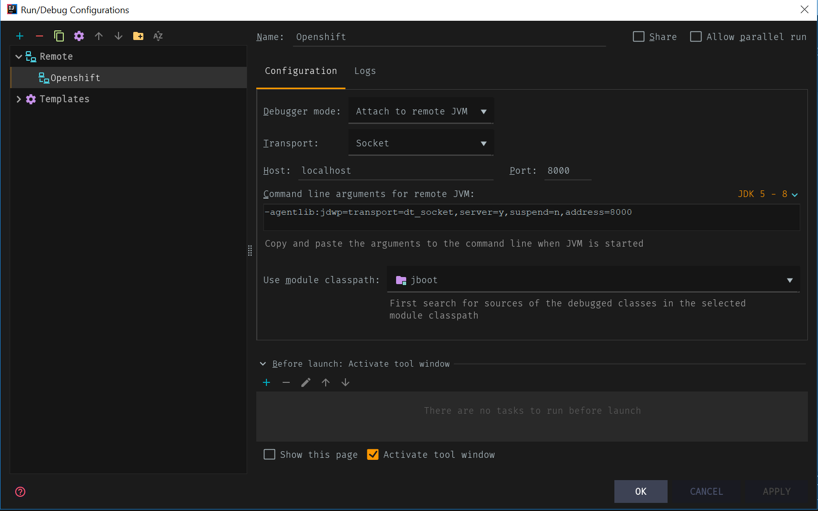 Debugging A Java Application In OpenShift 